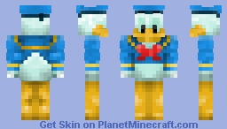 donald duck Minecraft Skin