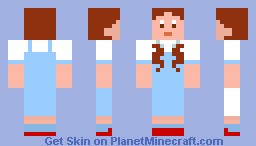 Simple Dorothy Minecraft Skin