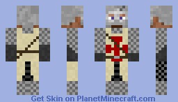 Templar Knight Minecraft Skin
