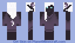 Dark Elf Girl Minecraft Skin