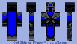 Water Guardian Minecraft Skin