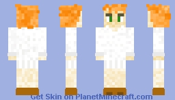 Emma the promised neverland Minecraft Skin