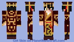 Qing Dynasty Emperor Minecraft Skin