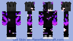 mighty purple devil Minecraft Skin