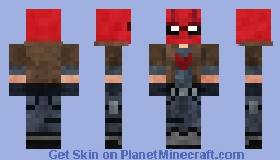 Jason Todd - Red Hood Minecraft Skin