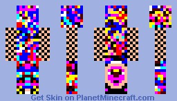 head on feet Minecraft Skin