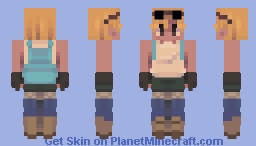 Orchid Hiking Minecraft Skin