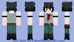 Rui Kagamiya Fatal Frame Minecraft Skin