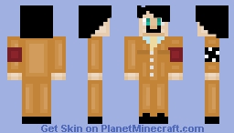 Adolf Hitler Minecraft Skin