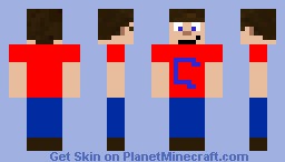 cubs fan man Minecraft Skin