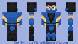 Sub-Zero Minecraft Skin
