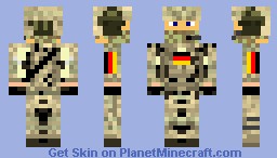 German Soldier Minecraft Skin