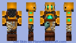 Ender warrior Minecraft Skin