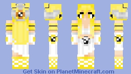 Lilith (black wolf Minecraft Skin