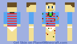 I’m MESSY Minecraft Skin