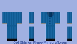 HENRYK NIEBIESKI'S SUIT Minecraft Skin