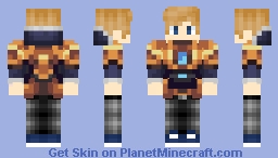 Jyden with chestplate Minecraft Skin