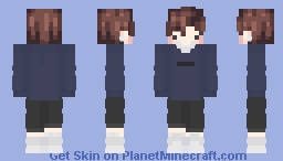 dark blue thing ! Minecraft Skin