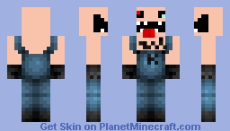 dumb man Minecraft Skin