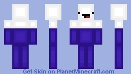 Purple Bedless Minecraft Skin
