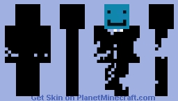 Blue Face Minecraft Skin