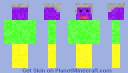 Rainbow Shaker Minecraft Skin