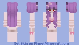 Pink Girl Minecraft Skin