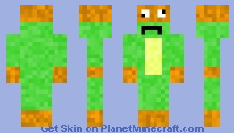 Amazing frog? skin Minecraft Skin