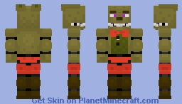 🔪 • ~ Springtrap AU! ~ • 🔪 Minecraft Skin