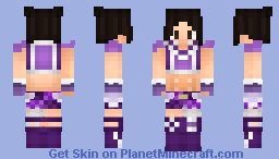 ARISA HOSHIKI | STARDOM Minecraft Skin