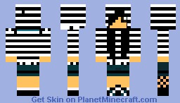 Fall Girl Minecraft Skin