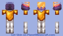armor of the rising sun Minecraft Skin
