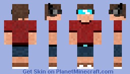 Another guy with a Visor :/ Minecraft Skin