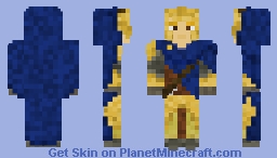 LOTR Soldier Elf ( Rohan ) #2 Minecraft Skin