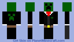 Cool Creeper!?! Minecraft Skin