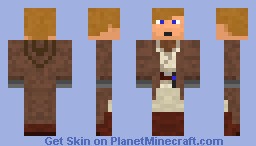 Jedi From Star Wars Minecraft Skin