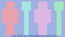 Pastel Skin Minecraft Skin