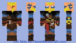 Eivor Assassin's Creed Valhalla Minecraft Skin
