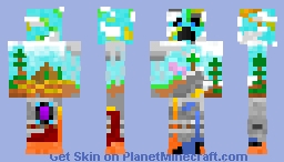 creeper earth Minecraft Skin
