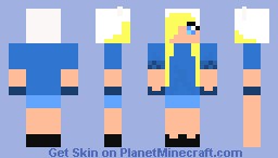 Adventure Time-Fionna Minecraft Skin