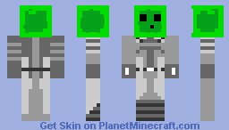 Slime in Jedi Armor Minecraft Skin