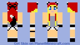 Fox Girl Minecraft Skin