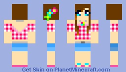 Spring girl Minecraft Skin