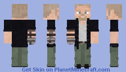 Merle Dixon The Walking Dead Minecraft Skin