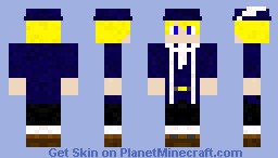 Blue mage Minecraft Skin