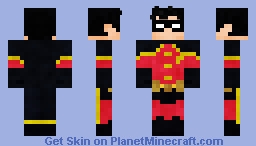 Tim Drake - Robin Minecraft Skin