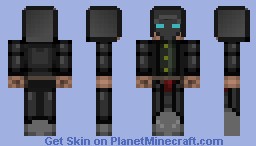 Corvo Attano The Main Character From Dishonored Minecraft Skin