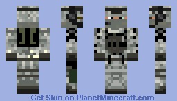 Epic Solider Minecraft Skin