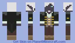 Male - Dark Elf Minecraft Skin