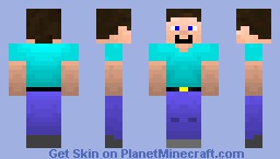Clean Steve (With a short story) Minecraft Skin